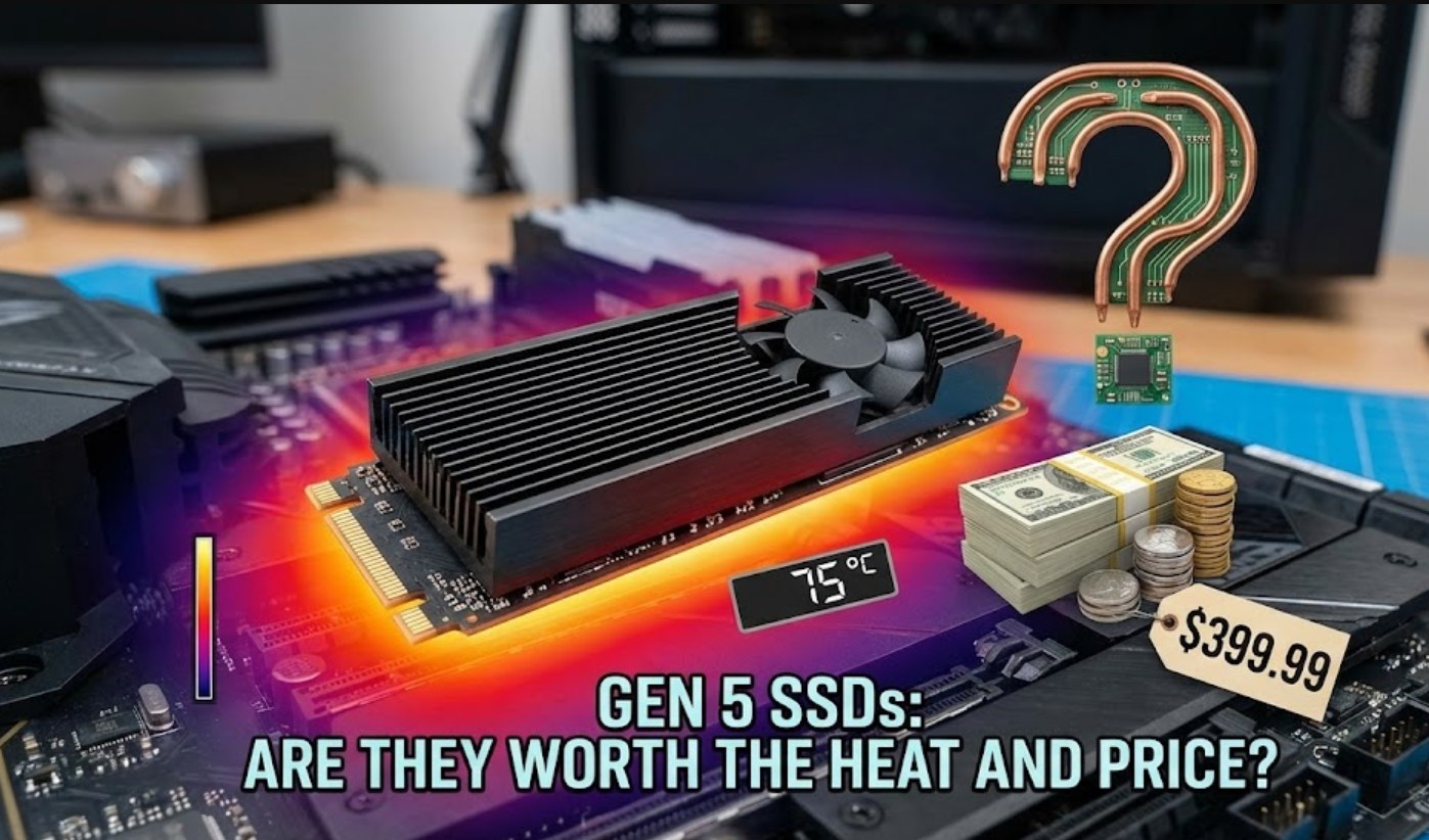 Gen 5 SSDs: Are They Worth the Heat and Price? - Tech TipTricks