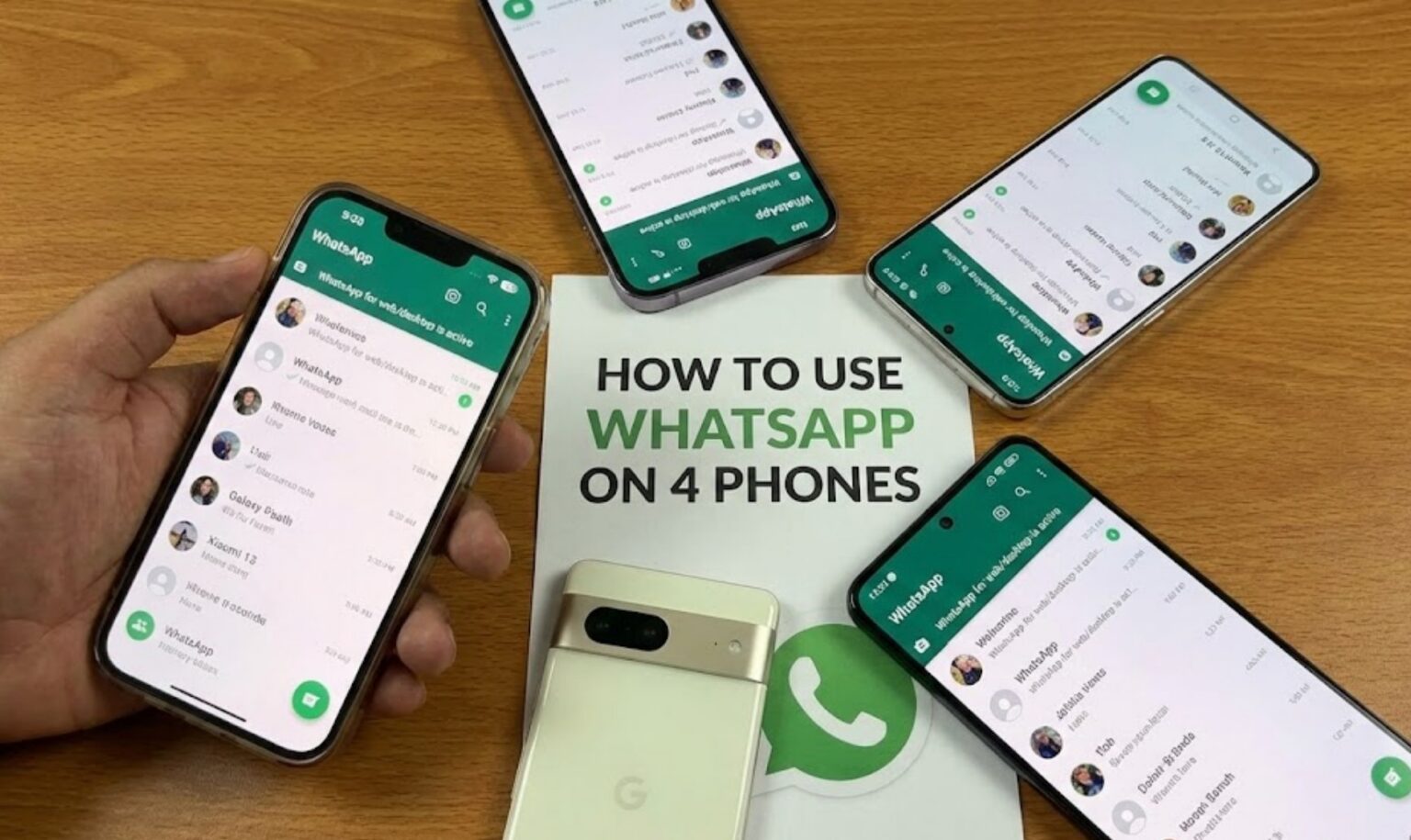 WhatsApp Multi-Device: How to Use One Account on 4 Phones - Tech TipTricks