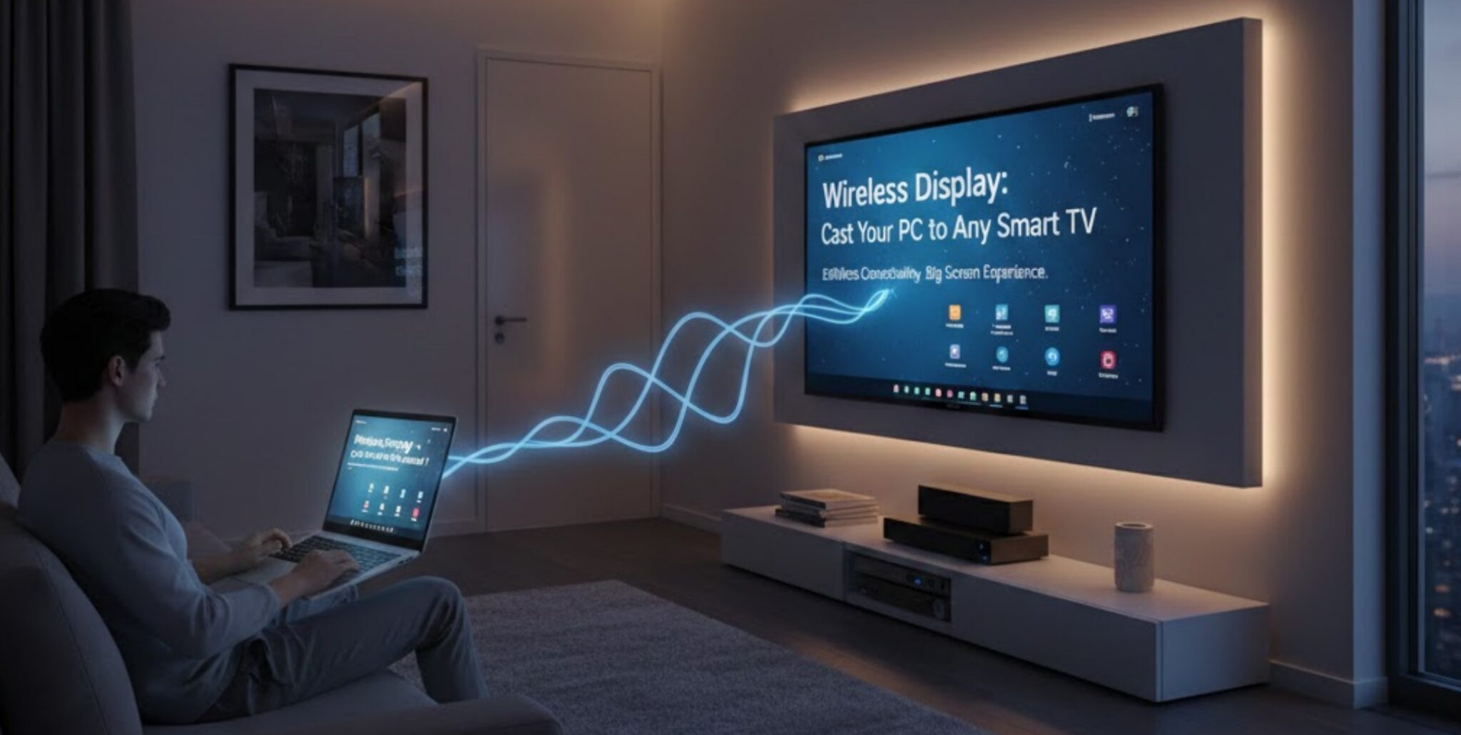 Wireless Display: Cast Your PC to Any Smart TV - Tech TipTricks